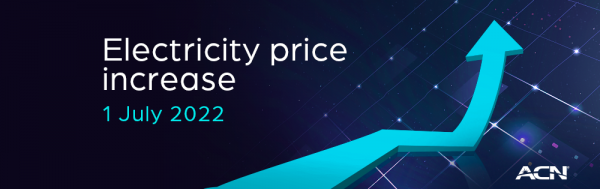 Electricity reference price increase – Conxxion Resources